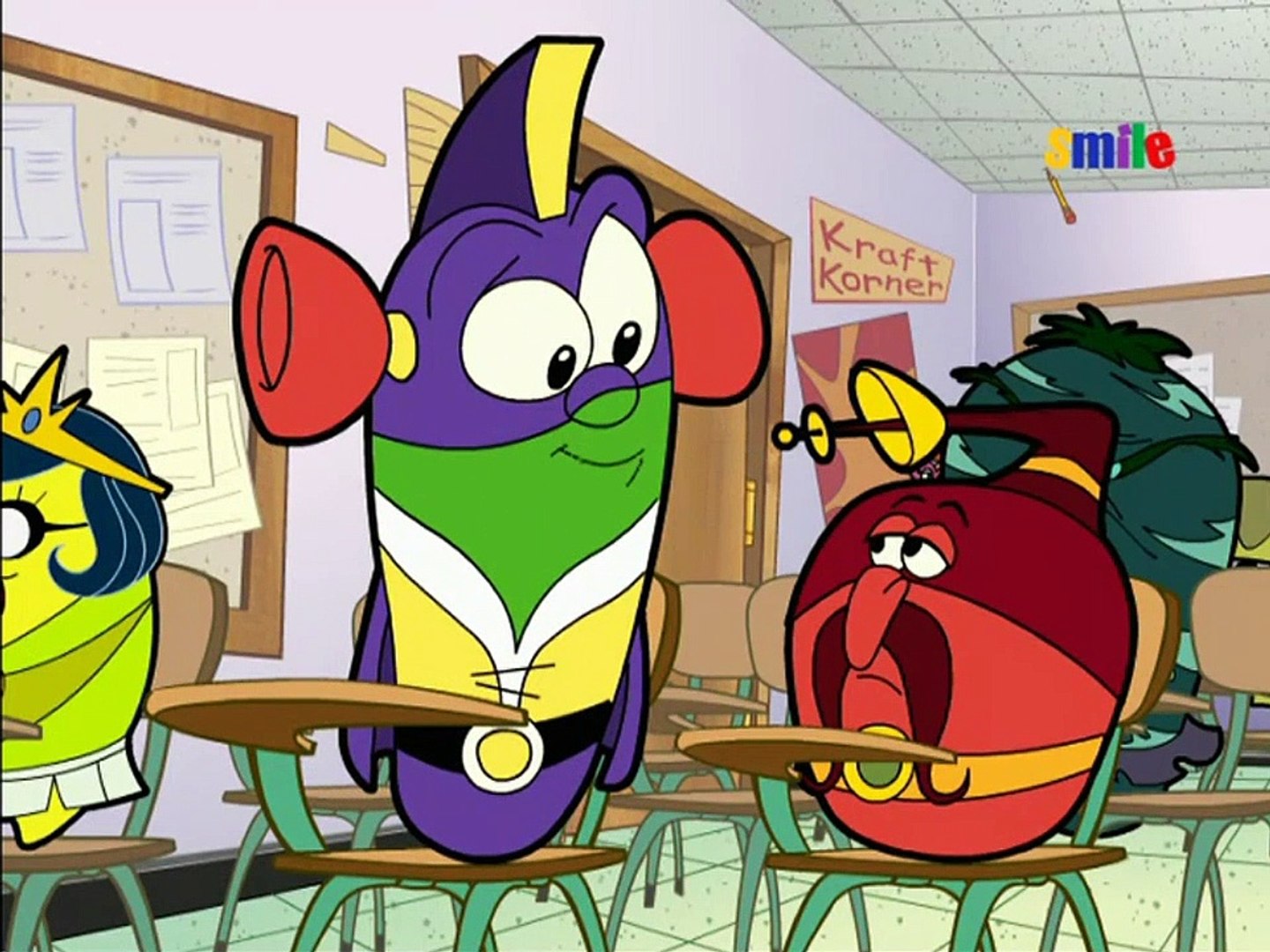 Angry Eyebrows Veggie Tales