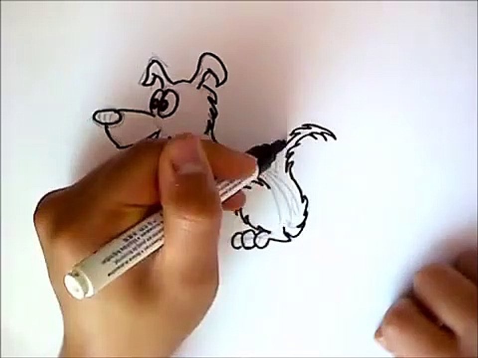 How to draw funny DOG - Vidéo Dailymotion