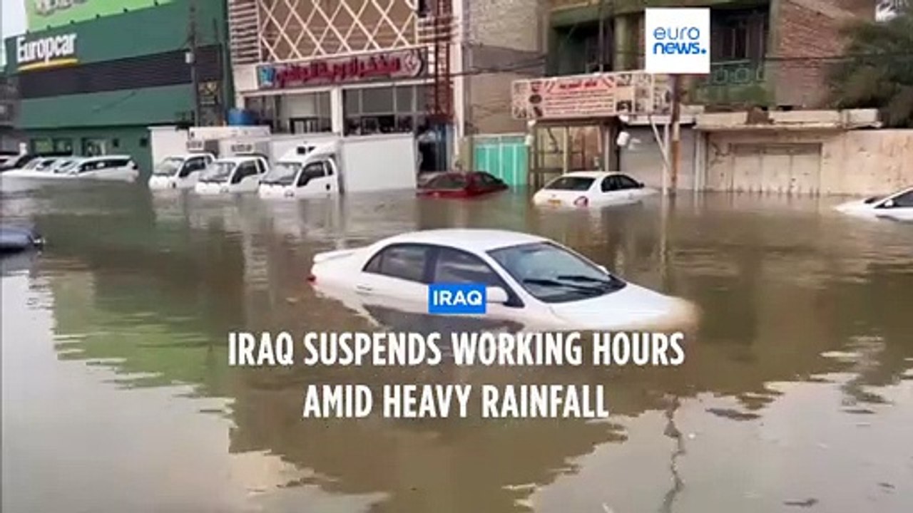 Iraq suspends working hours amid heavy rainfall due to the effects of ...