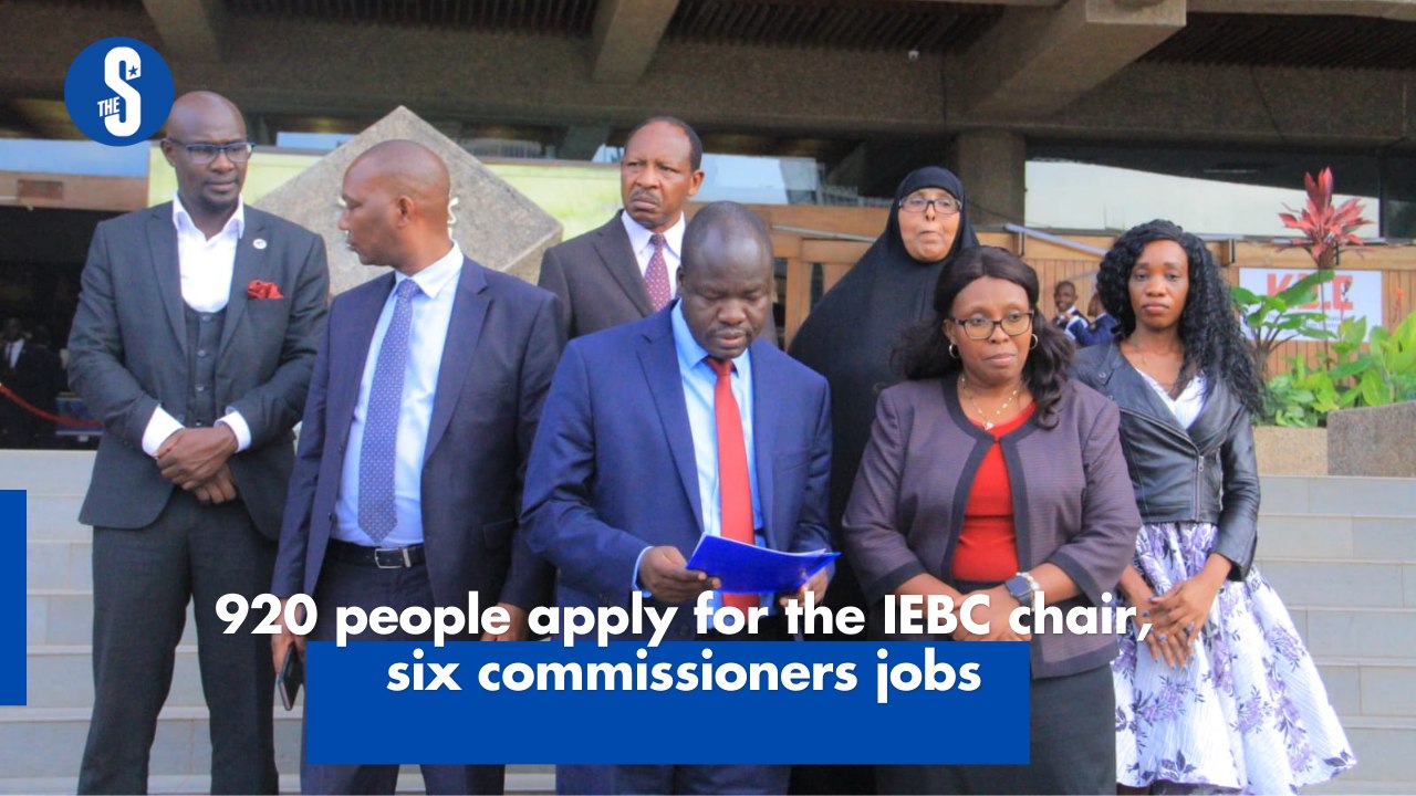 920 people apply for IEBC chair, six commissioners jobs - video Dailymotion