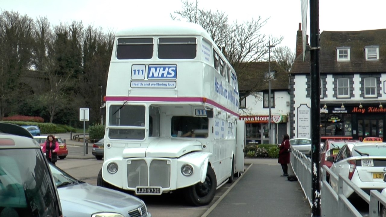 NHS Kent and Medway convert double decker bus into a health and ...