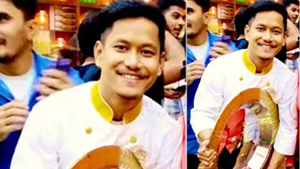 Masterchef India Season 7 Winner Nayanjyoti Saikia का Trophy के साथ ...