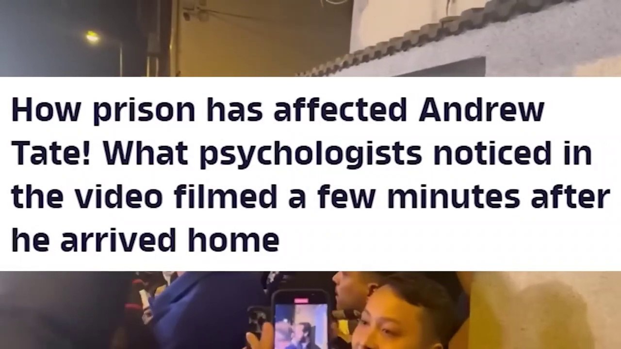 Andrew Tate CHANGED After Jail Release (SCARY) - video Dailymotion