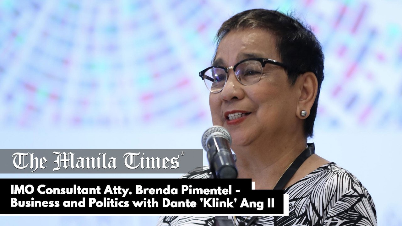 IMO Consultant Atty. Brenda Pimentel - Business and Politics with Dante ...