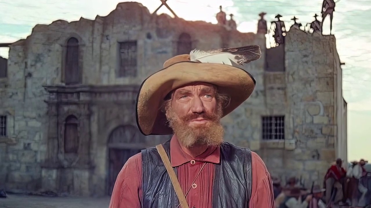 The Alamo (1960) John Wayne, Richard Widmark, Laurence Harvey. Full ...