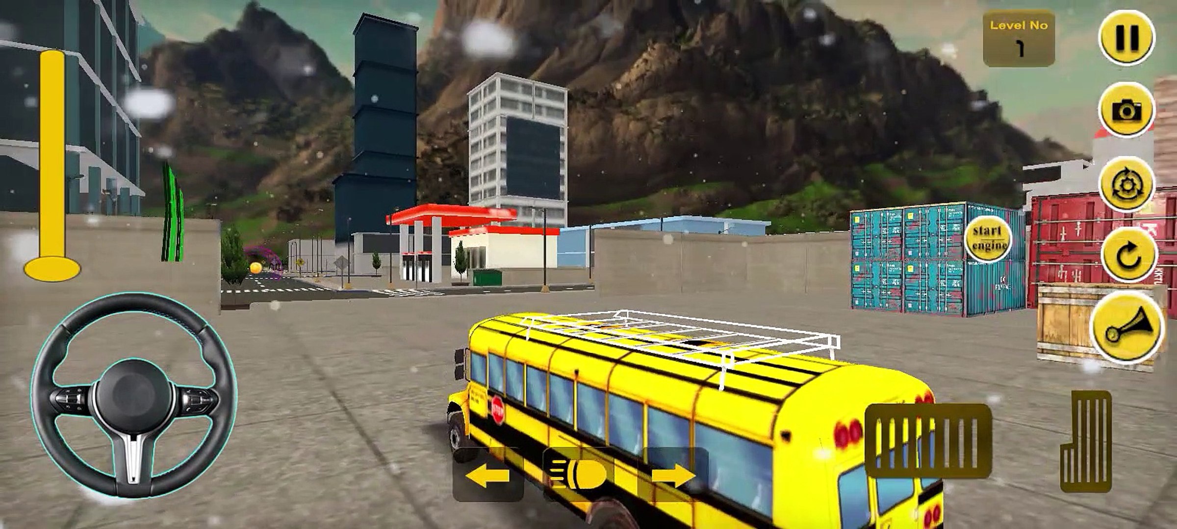 Real School Bus Driving Games
