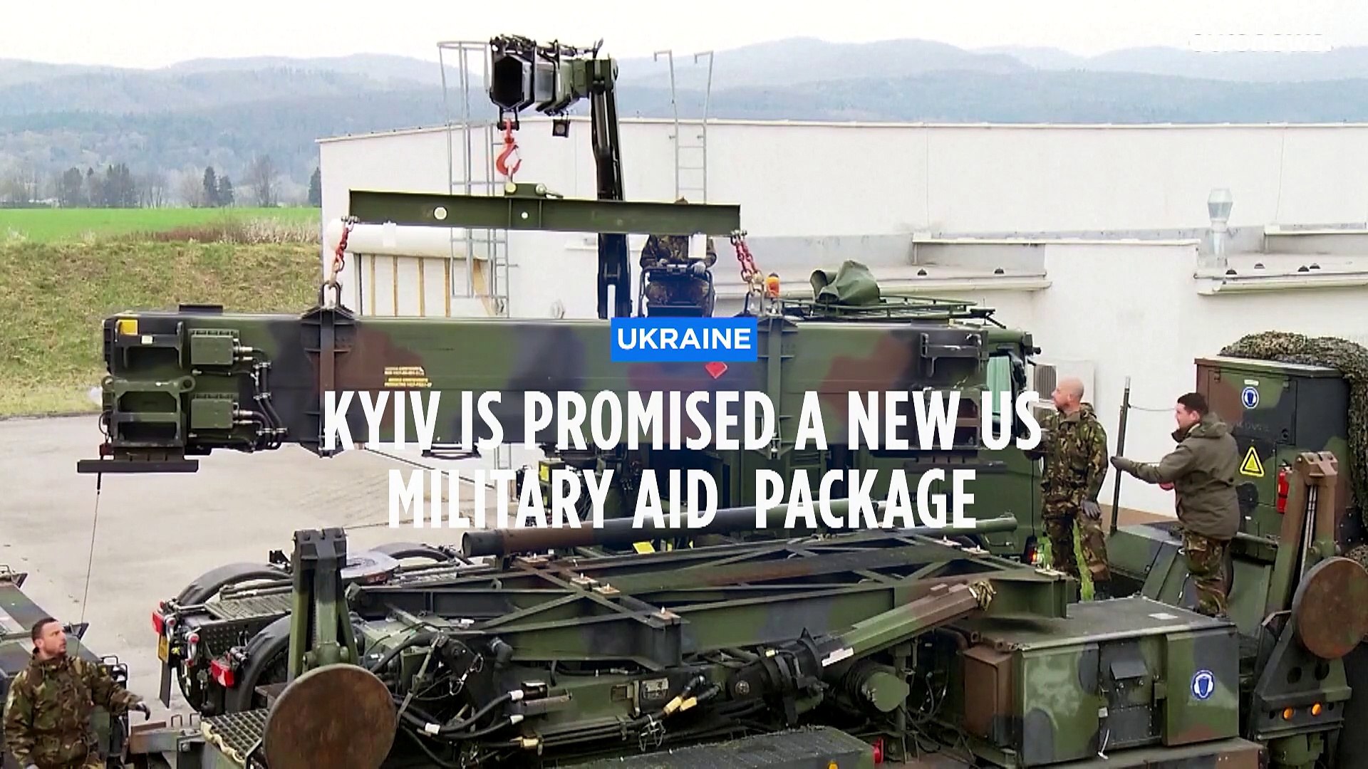 The US announces new €2.3 billion military aid package for Ukraine