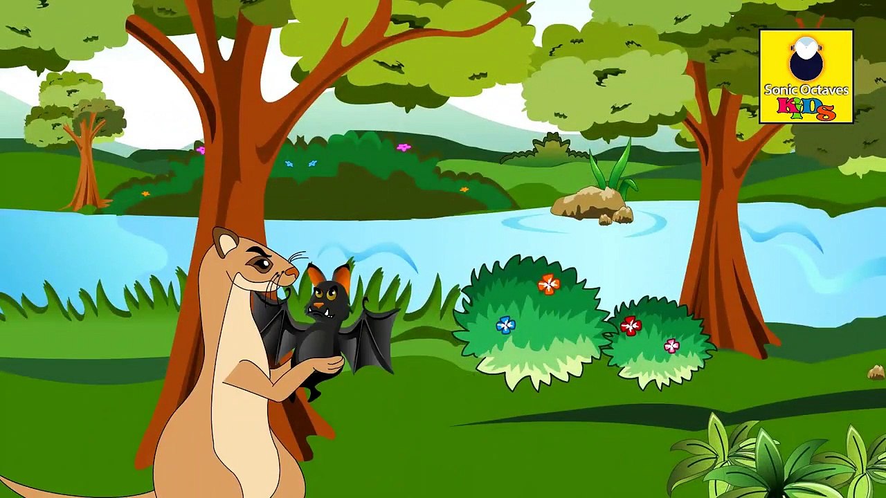 The Clever Bat Story - English Story _ Moral Stories For Kids _ Kids ...