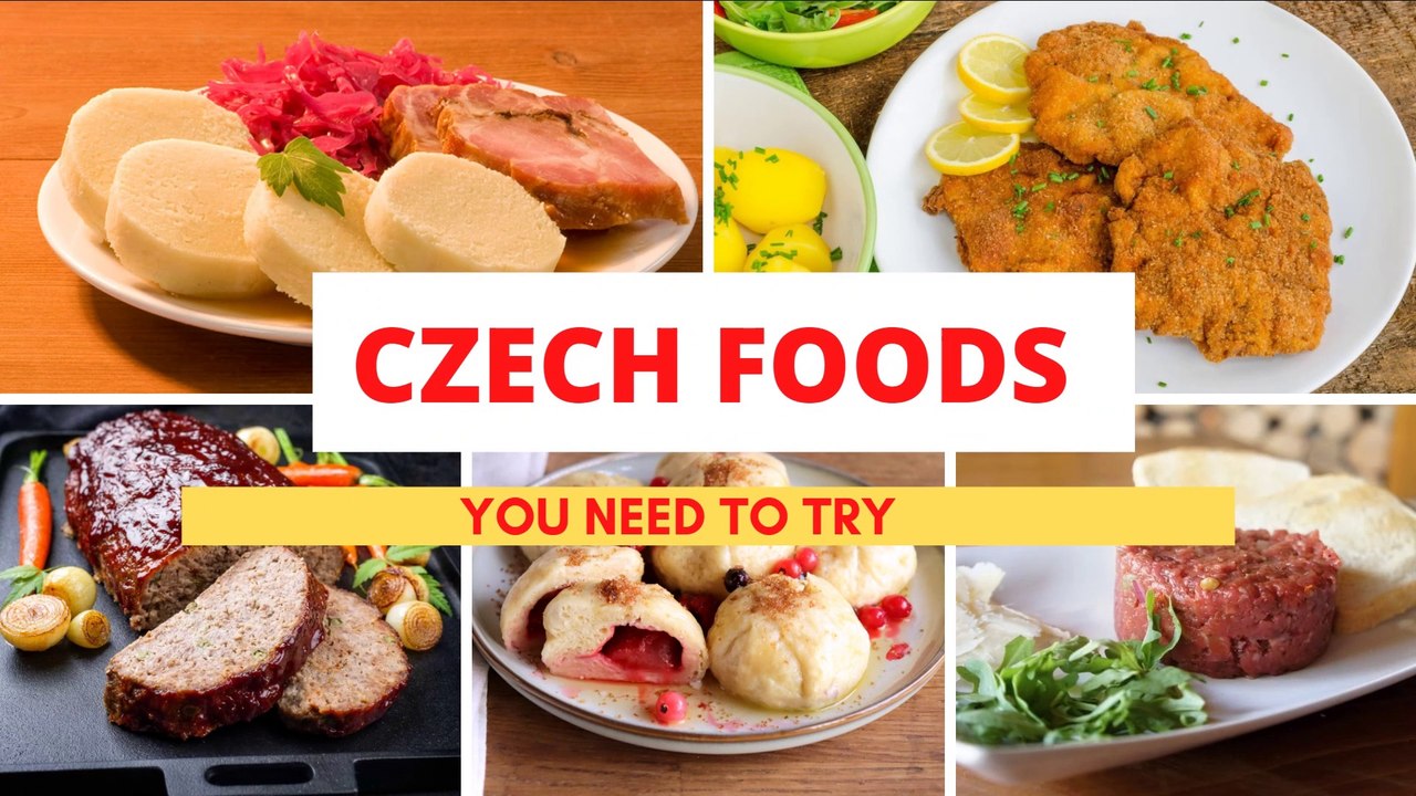 Most Popular Czech Republic Foods | Czech Cuisine - video Dailymotion