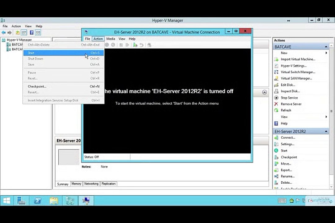 13. Virtual Machine - Server 2012R2 - video Dailymotion