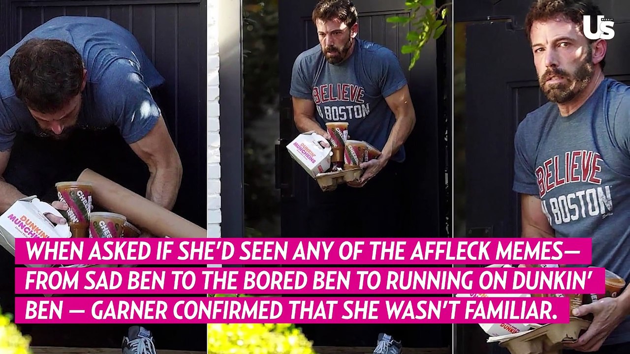 Why Jennifer Garner Hasn't Seen the Hilarious Ben Affleck Memes - video ...