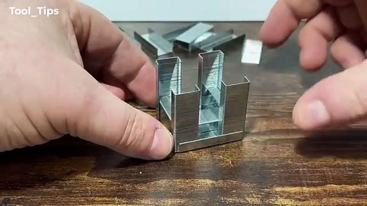 Faire un cube avec des agrafes... joli - Vidéo Dailymotion