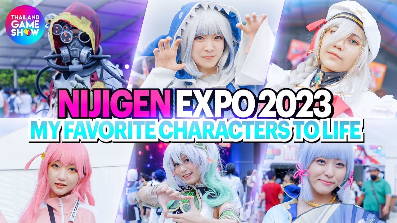 [MV Cosplay] Nijigen Expo 2023 My Favorite Characters to Life - วิดีโอ Dailymotion