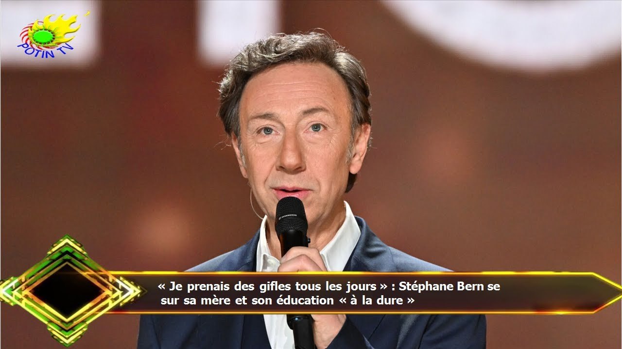 « Je prenais des gifles tous les jours » : Stéphane Bern se sur sa mère ...