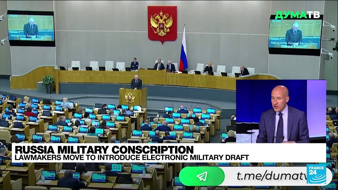 Russia military conscription: Lawmakers move to introduce electronic ...