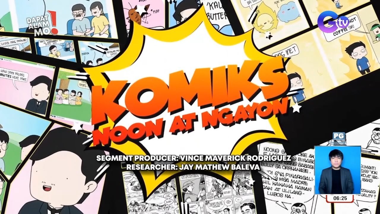 Pinoy komiks, kumusta na nga ba sa modernong panahon? | Dapat Alam Mo ...