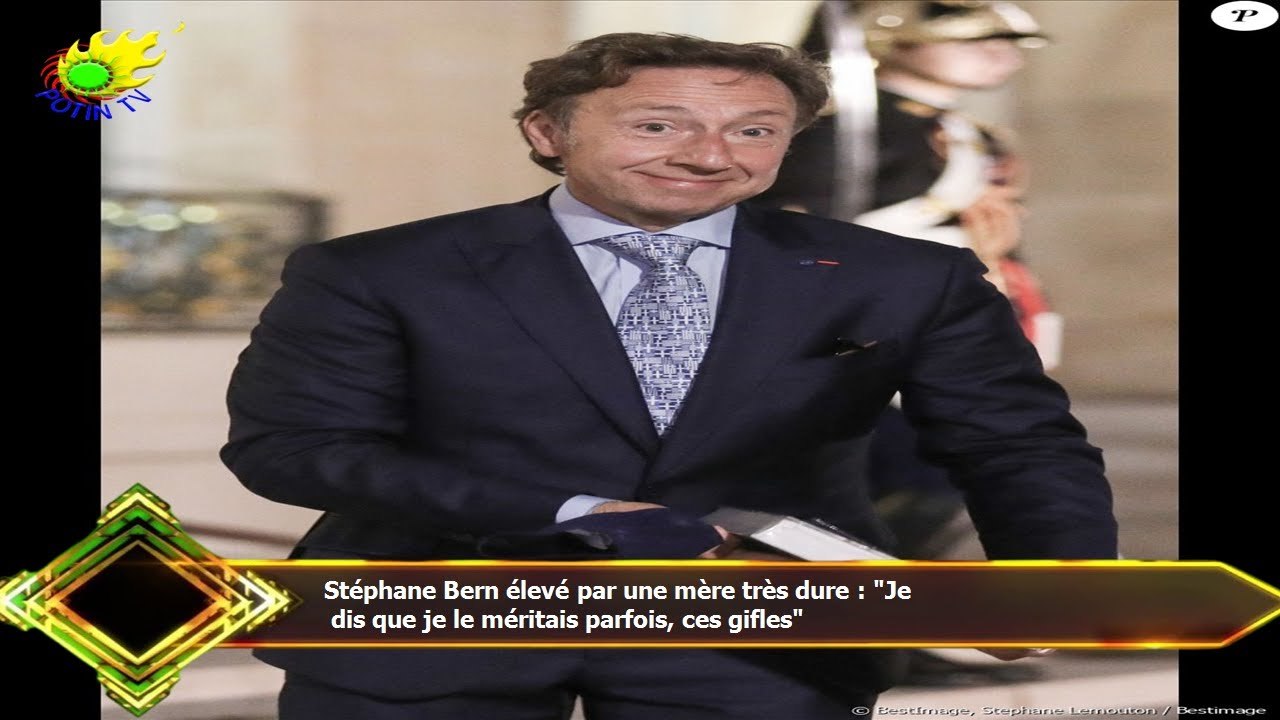 Stéphane Bern élevé par une mère très dure : "Je dis que je le méritais ...