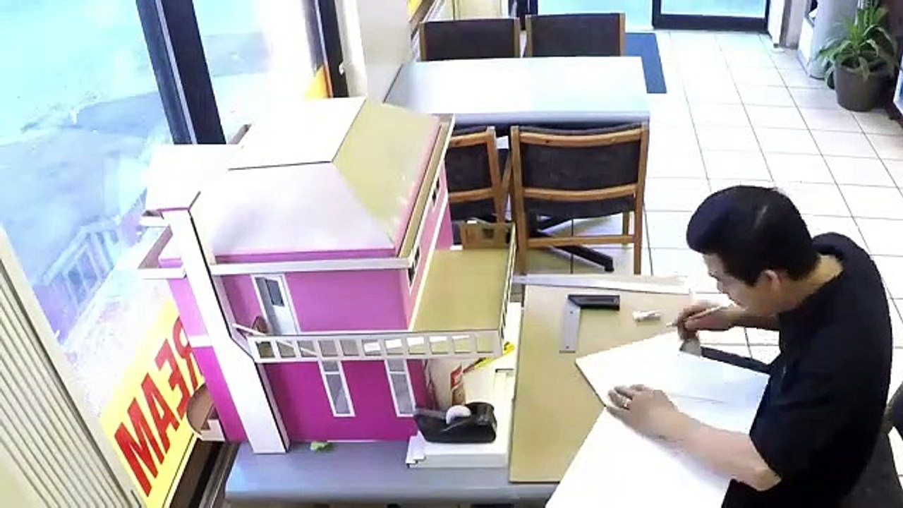 Cardboard Box made into Dollhouse with Lights - Time Lapse | kamran ...