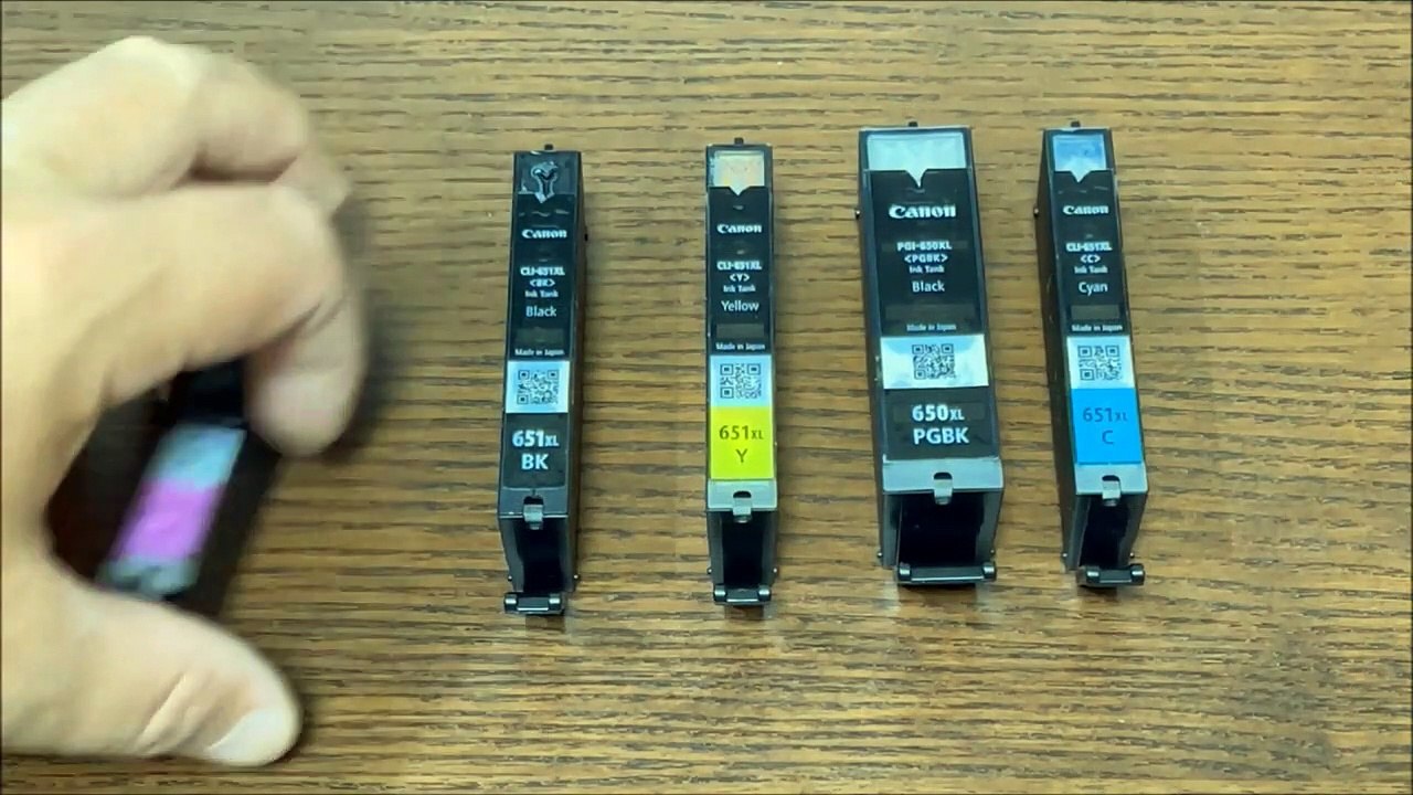 How to Replace the Ink Cartridges in a Canon Pixma MG6660 Printer ...