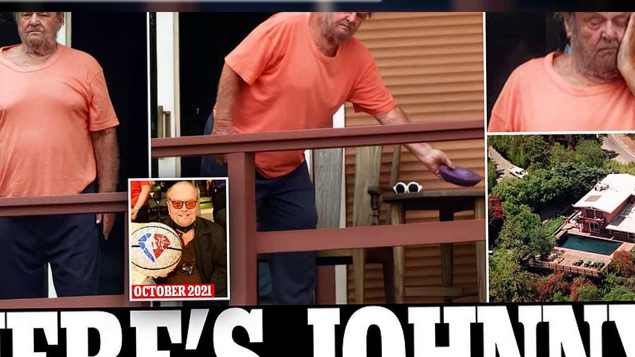 Here's Johnny! Jack Nicholson, 85, looks disheveled in his $10 million ...