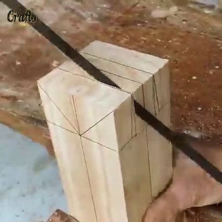 Amazing TECHNIQUES process of Japanese Traditional Joints, Hand-Cut ...