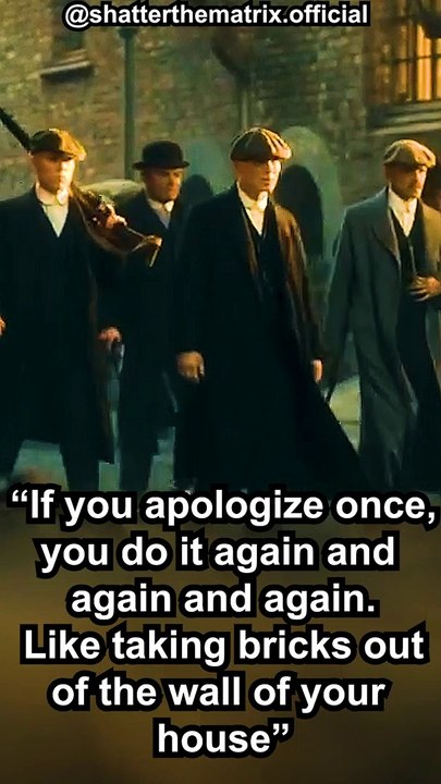 SIGMA Quotes From Thomas Shelby - video Dailymotion