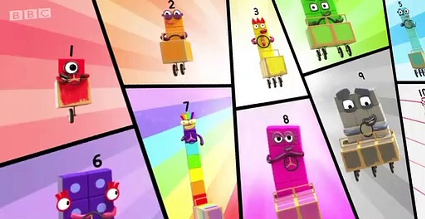 Numberblocks Numberblocks S03 E012 Numberblock Rally - video Dailymotion
