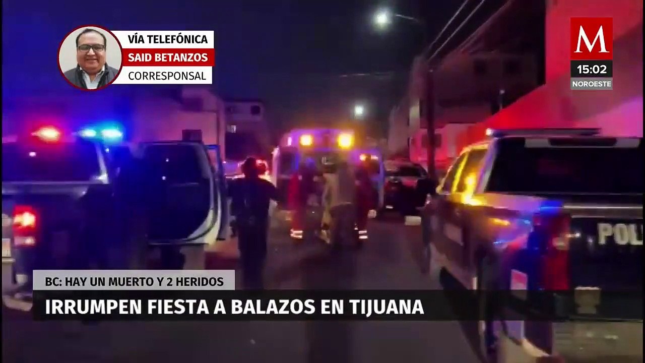 Fiesta en Tijuana termina en balacera; matan a un invitado - Vídeo ...