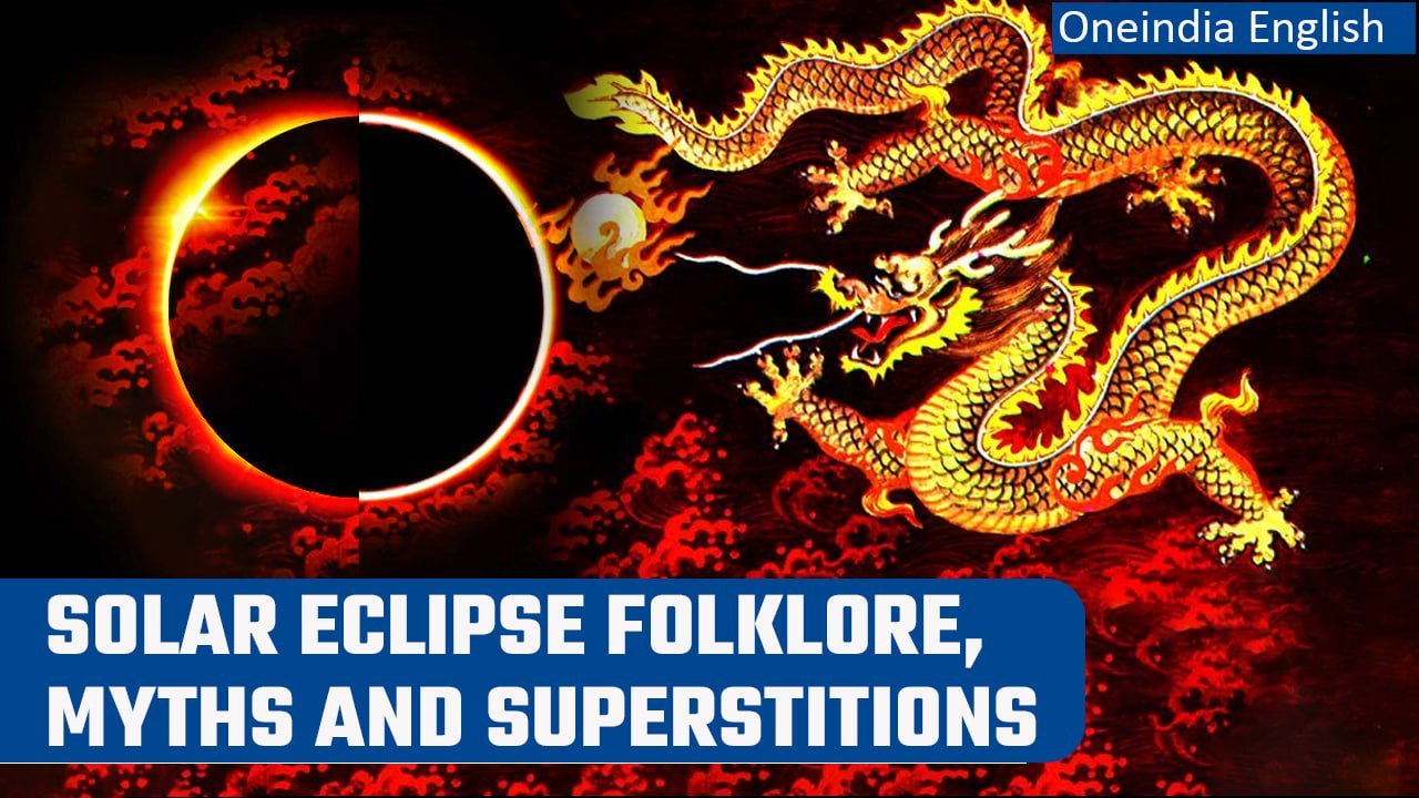 Hybrid Solar Eclipse: Myths & Superstitions around eclipses from around ...