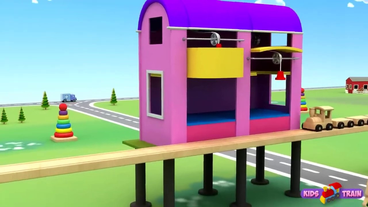 Learn Alphabet Train Song - 3D Animation Alphabet ABC Train song for ...