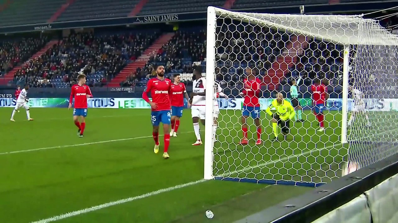 2021-2022 J18-STADE MALHERBE CAEN - EN AVANT GUINGAMP (2 - 0) - Résumé ...