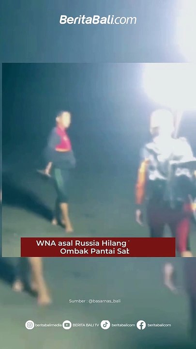 WNA asal Russia Hilang Terseret Ombak Pantai Saba - Video Dailymotion