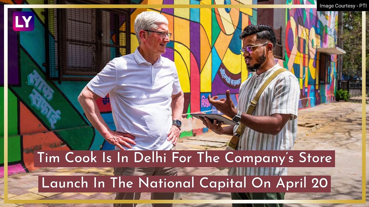 Apple CEO Tim Cook Meets PM Narendra Modi In Delhi, Says ‘Committed To ...