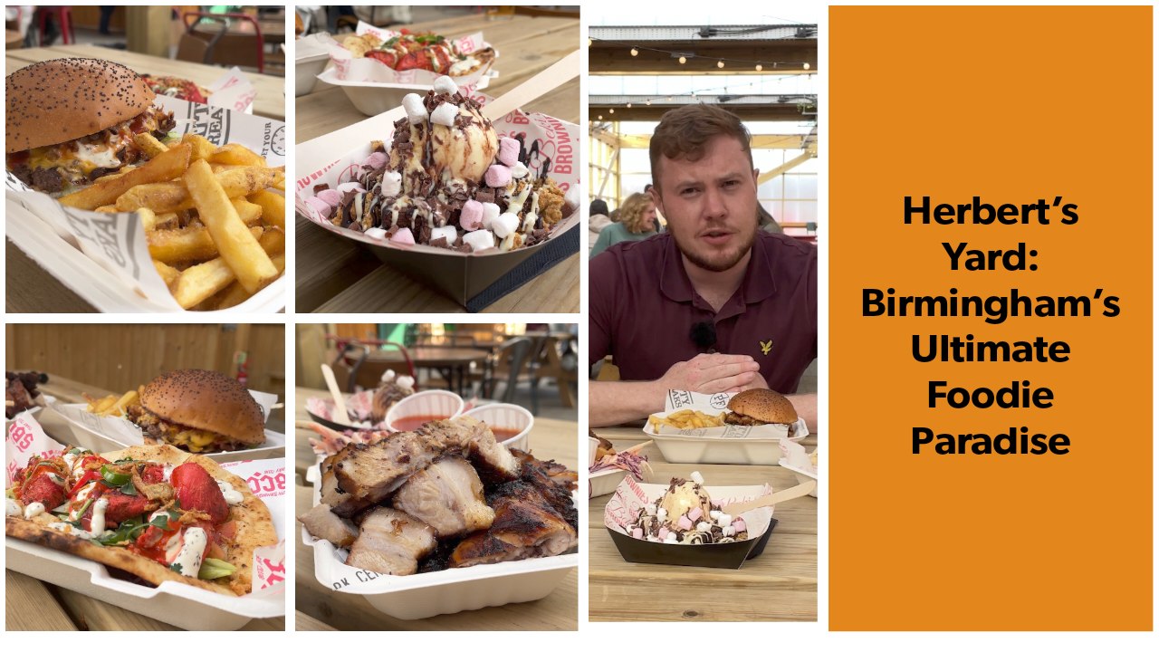 Herbert's Yard: Birmingham's ultimate foodie paradise - video Dailymotion