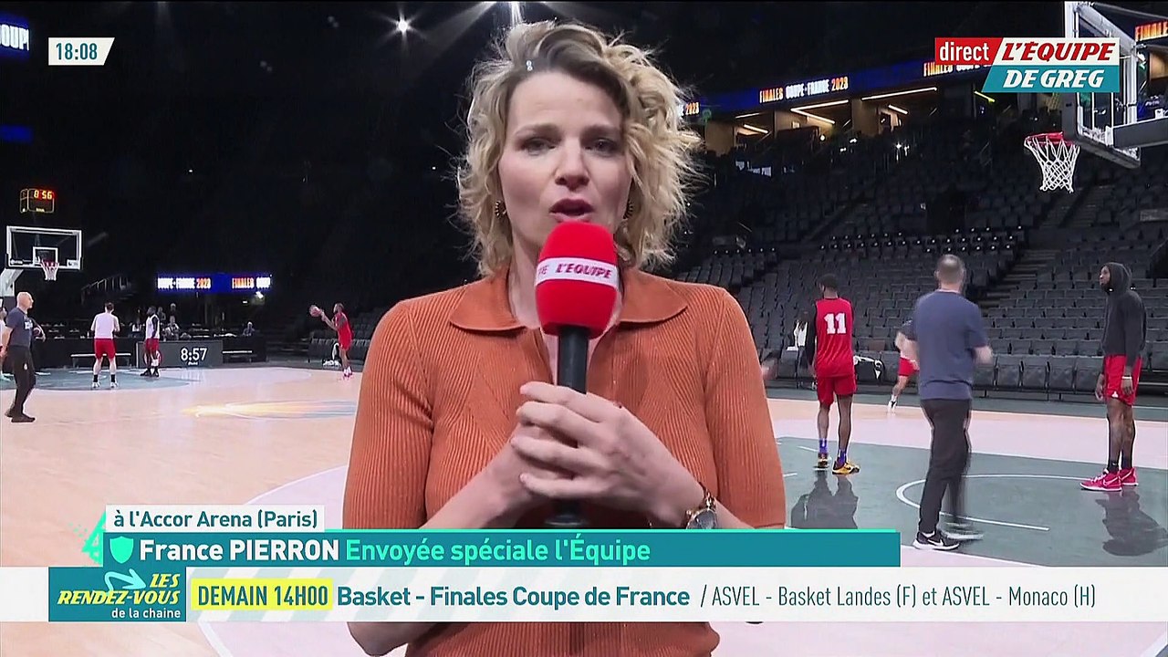 France Pierron sur L'Equipe TV (21/04/2023) - Vidéo Dailymotion