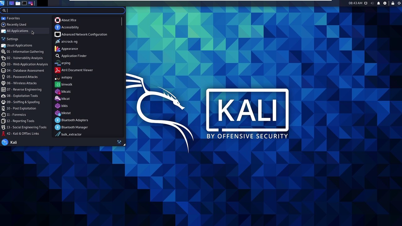 Security Academy Practical Ethical Hacking - Exploring Kali Linux ...