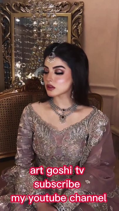 wedding Makeup & dress Wedding makeup naina Khan salon - video Dailymotion