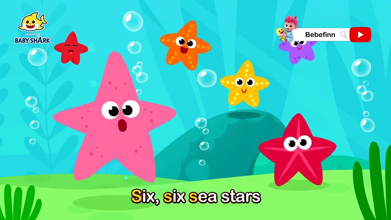Starfish Loves Baby Shark - Letter S - Baby Shark's ABC Song - Learn ...