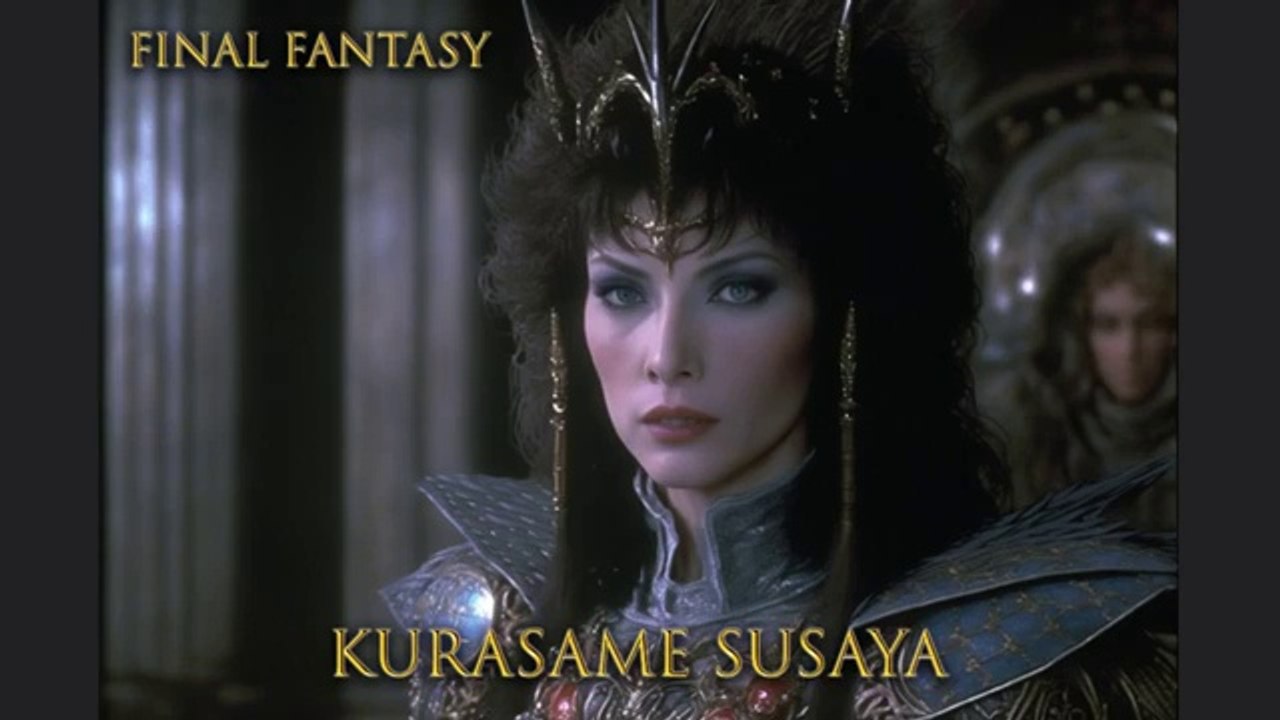 Final Fantasy as an 80's Dark Fantasy Film by AI Final Fantasy en tant ...
