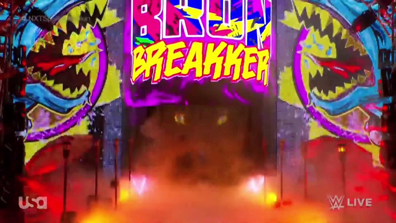 Bron Breakker Heel Entrance: WWE NXT Spring Breakin' 2023 - video ...