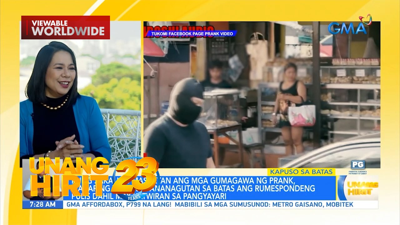 Kapuso sa Batas- Pekeng kidnapping para sa vlog? | Unang Hirit - video Dailymotion