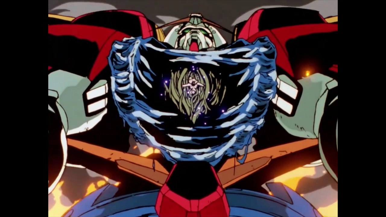 G Gundam: DG Cell Rain Mikamura scenes (Biological Unit/Life Force Unit ...