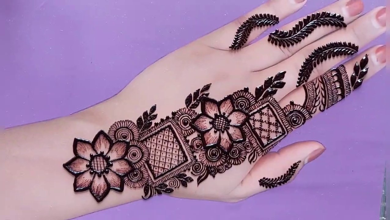 Back Hand Mehndi Design - Eid Mehndi designs - bridal mehndi - mehandi ...