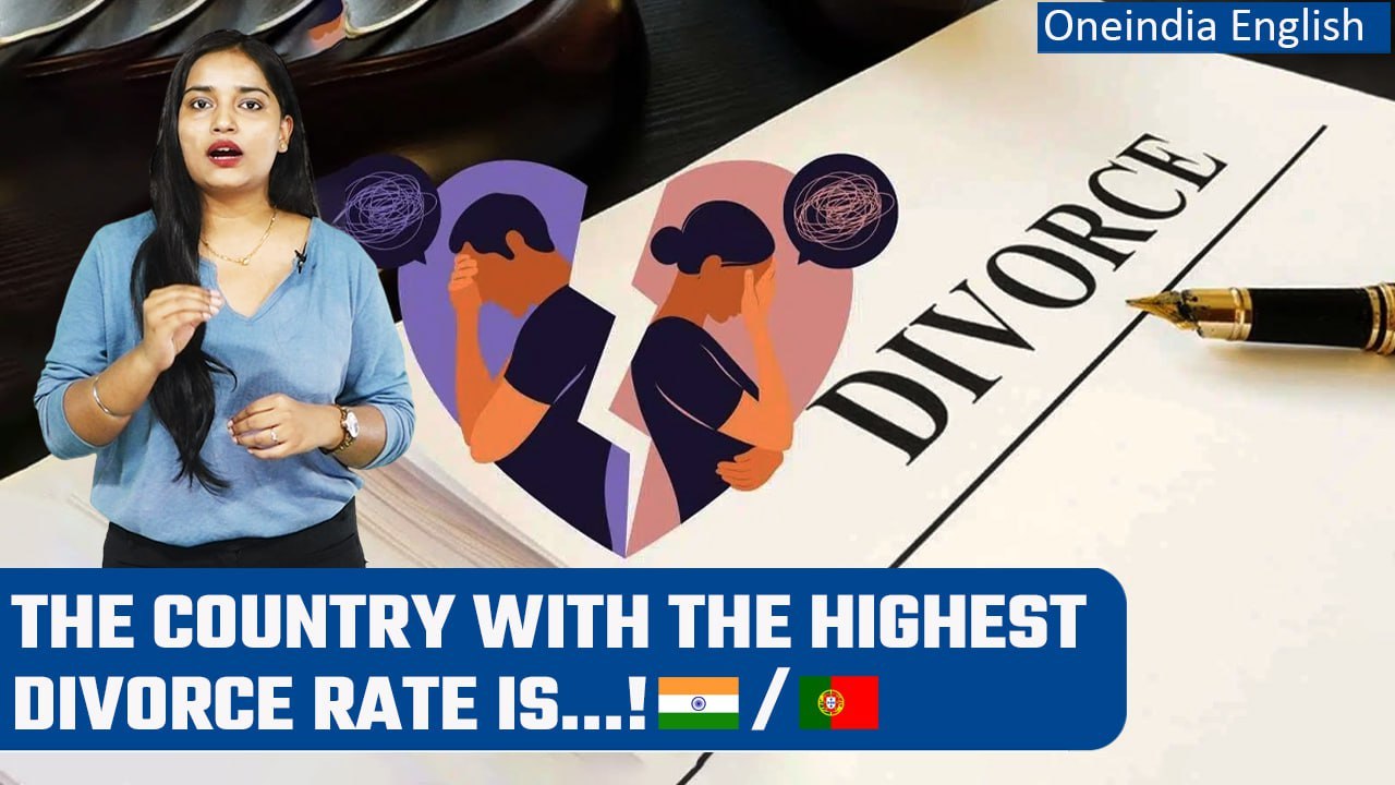 World Divorce Rates: Data Analysts on ranking of countries from highest ...