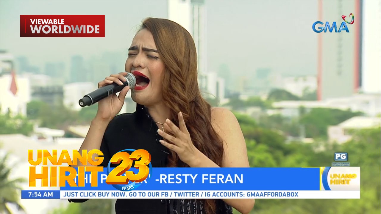 Duet yourself sa doble-karang kantahan with Resty Feran | Unang Hirit - video Dailymotion