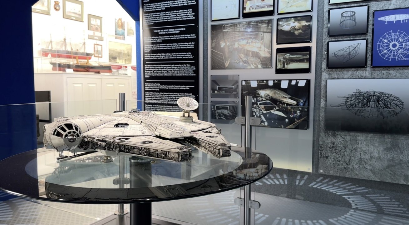 Pembroke Dock: Where the Millennium Falcon was born - video Dailymotion