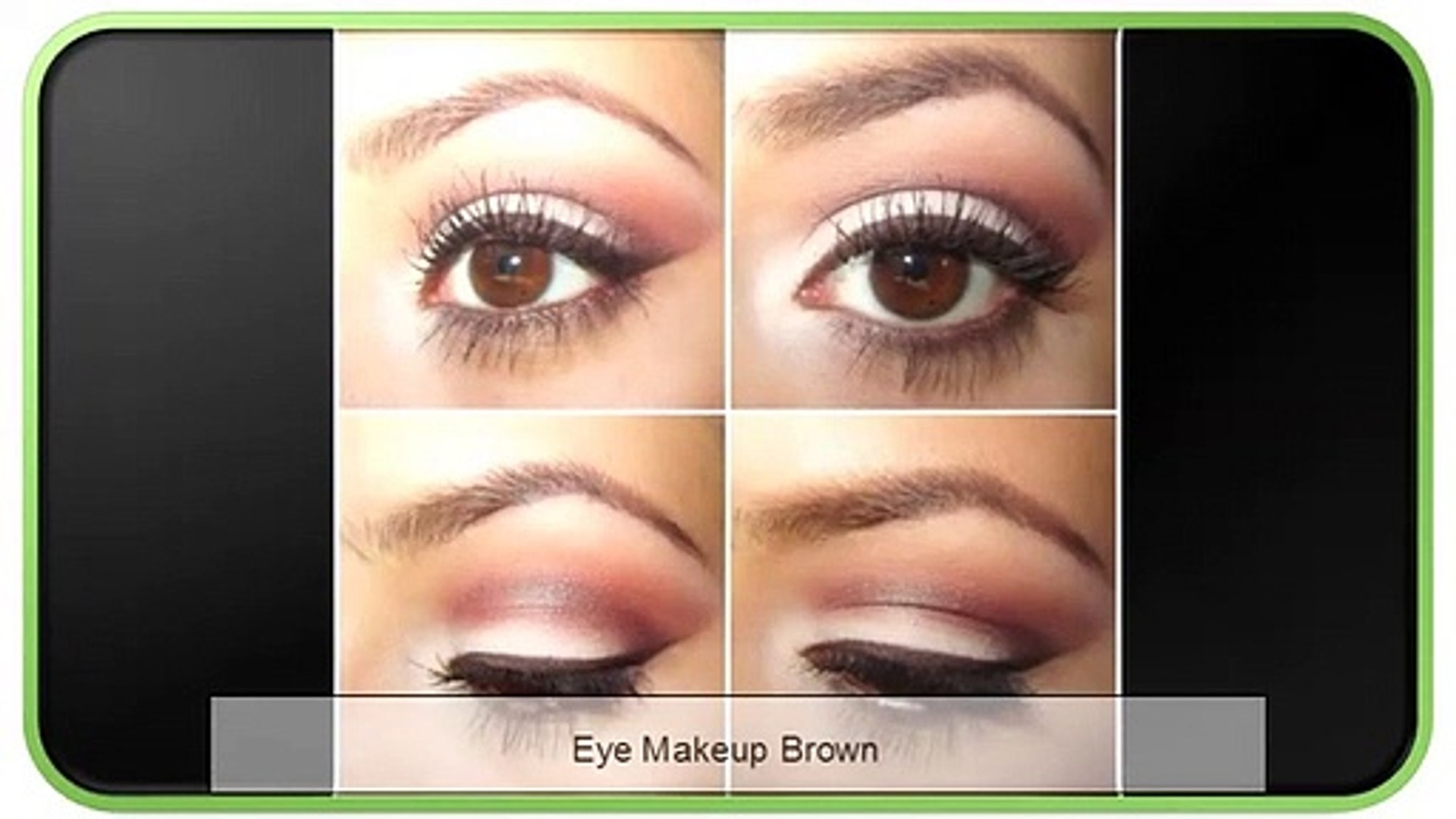 Smokey Eye Makeup For Brown Eyes Tutorial