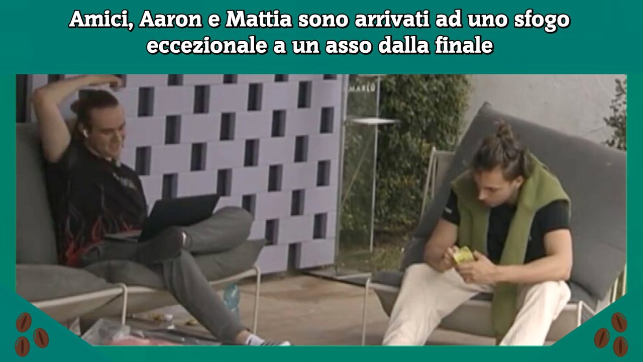 Amici, Aaron e Mattia sono arrivati ad uno sfogo eccezionale a un asso ...