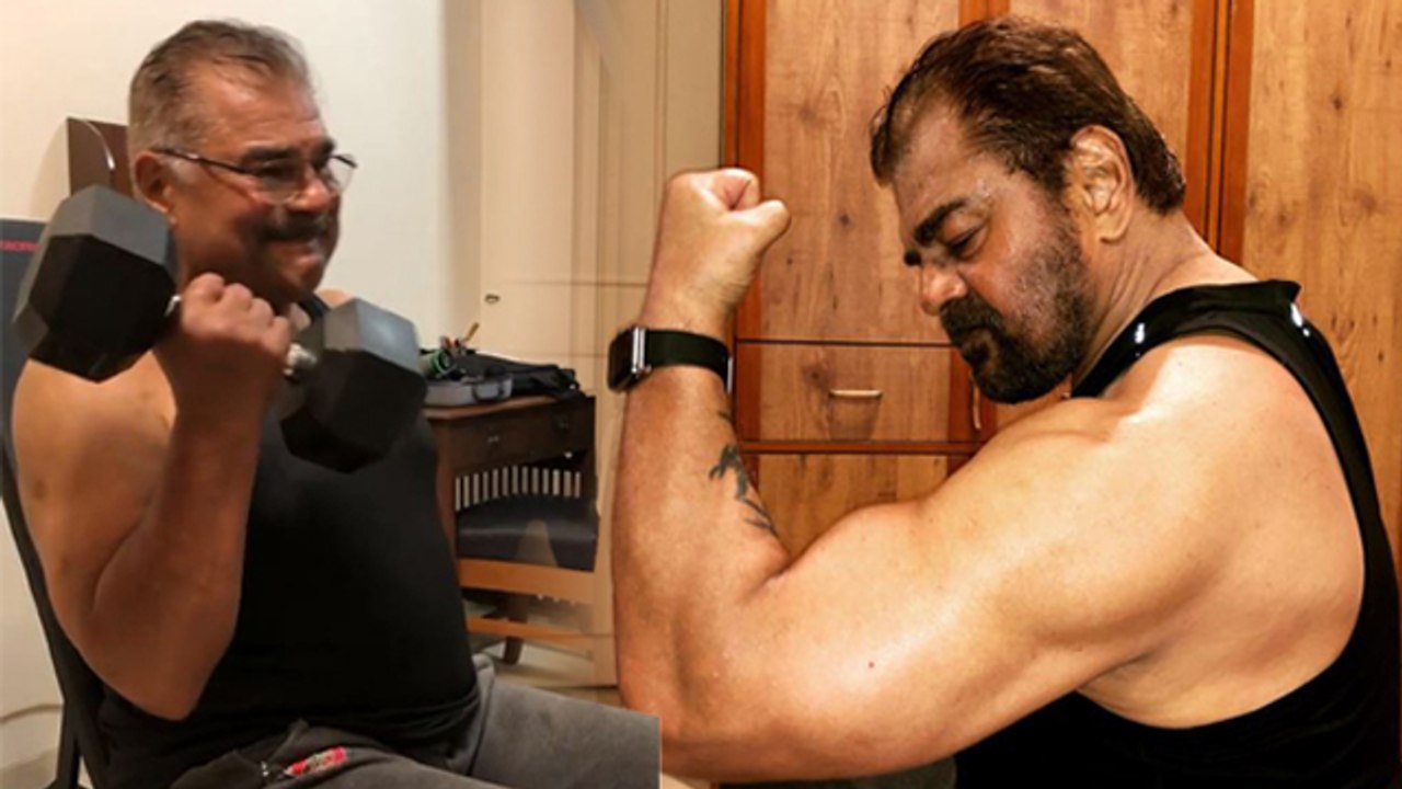 Bollywood Actor Sharat Saxena 72 Year Age में Workout Video Viral ...