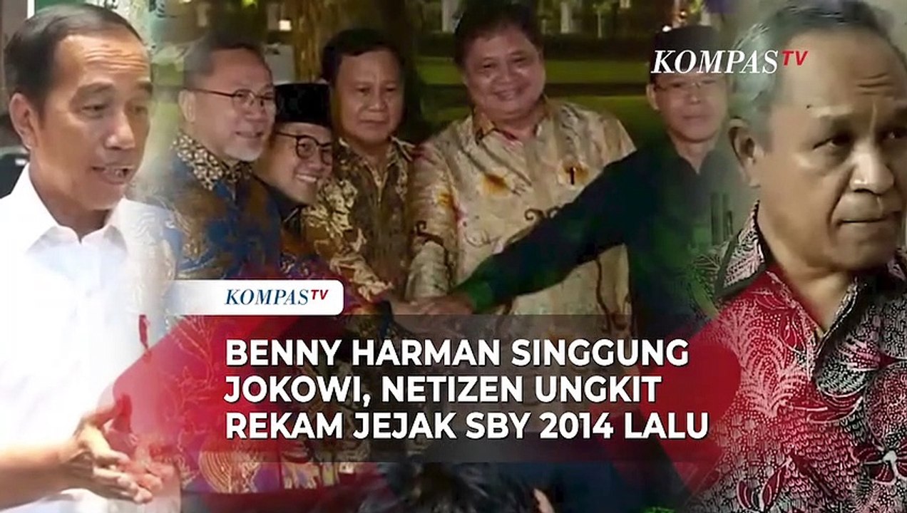 Benny Harman Singgung Jokowi, Netizen Ungkit Rekam Jejak SBY di 2014 ...